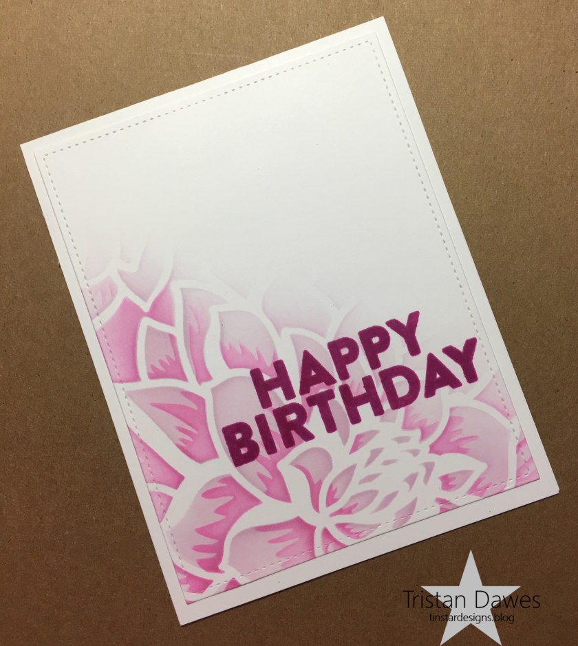 Sunday Challenge Day – Tinstar Designs