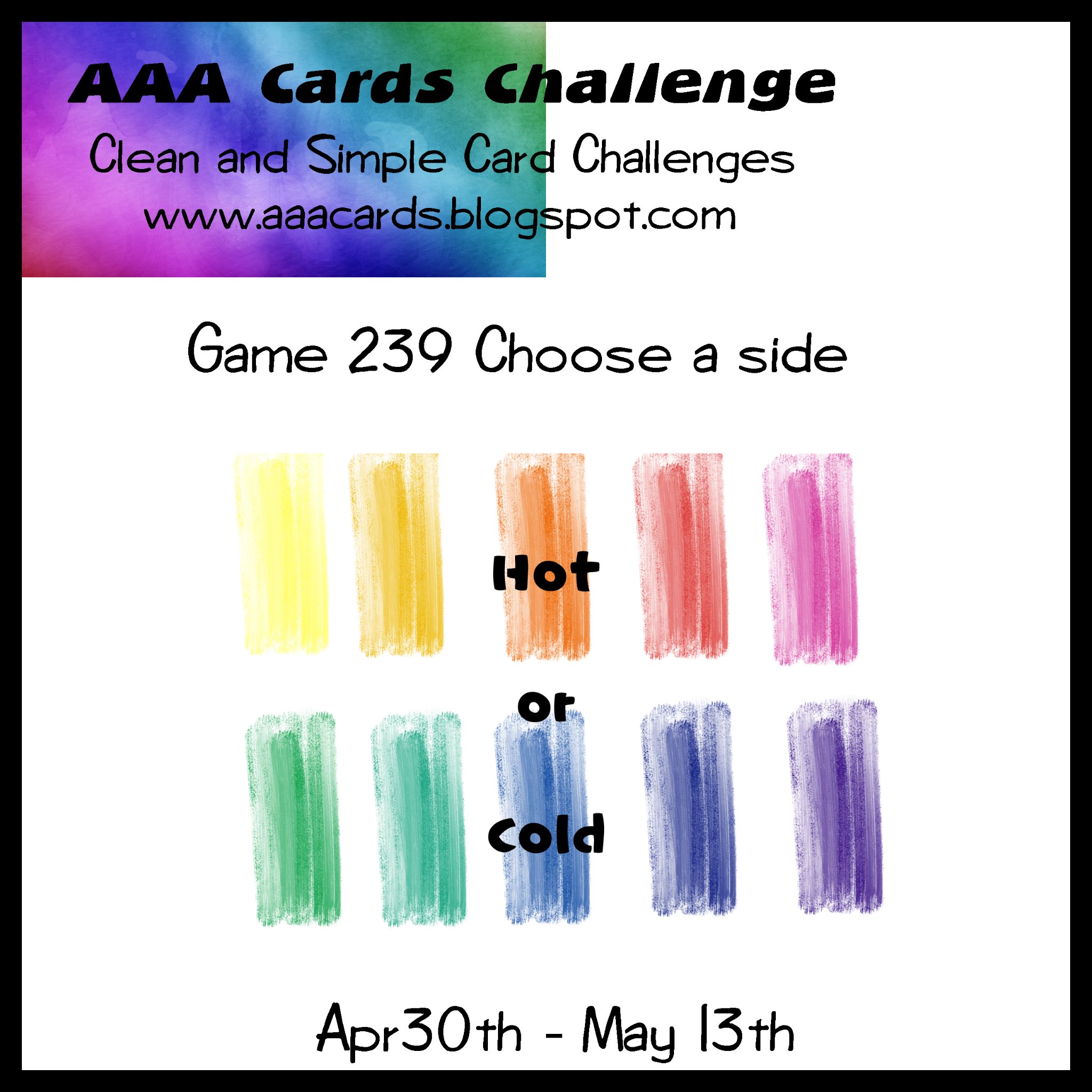 AAA Cards #239 – Choose a Side – Tinstar Designs