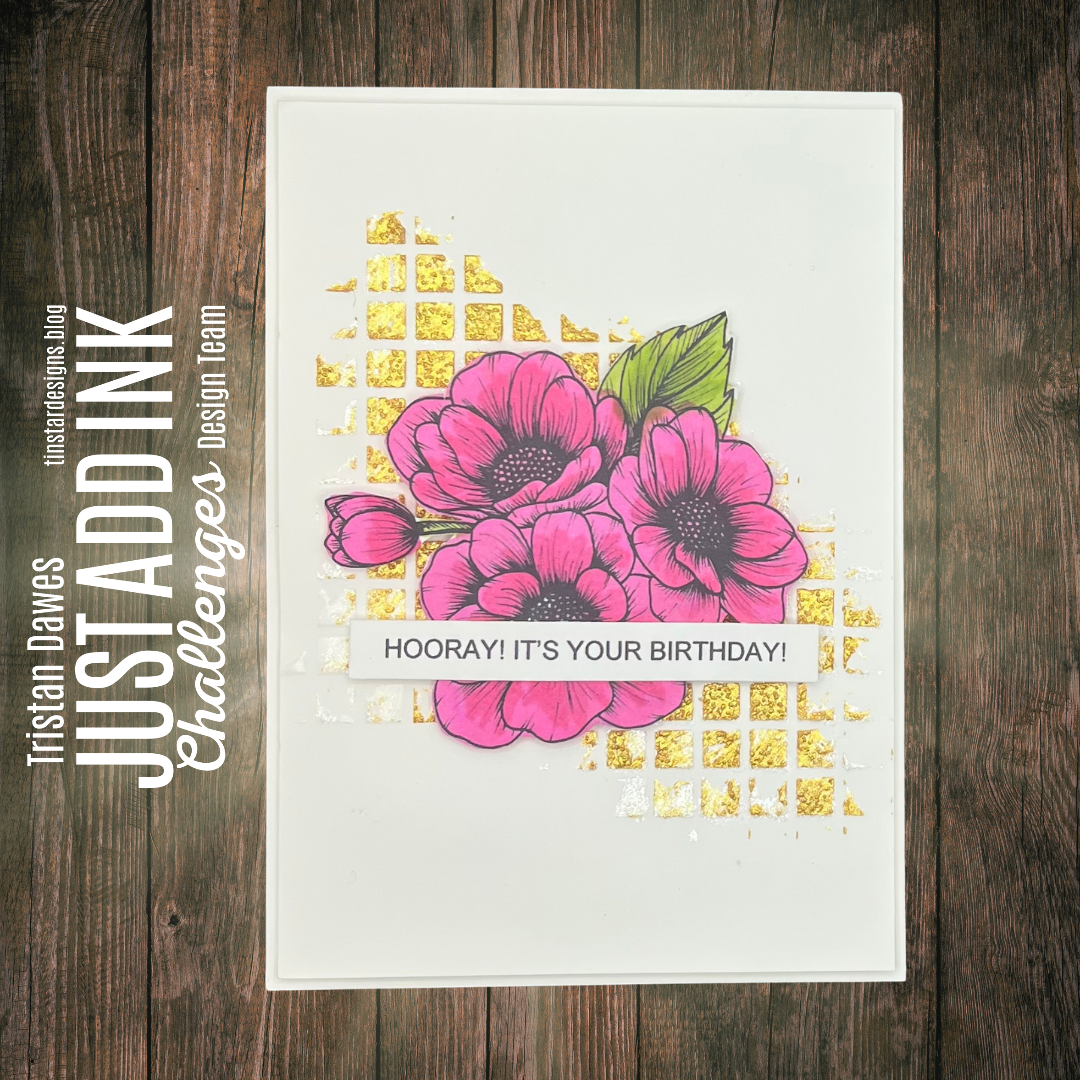 Just Add Ink #725 – Just Add Stencilling – Tinstar Designs