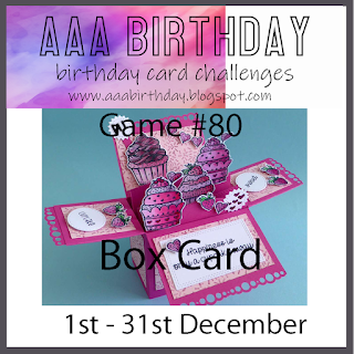 AAA Birthday #80 – Box Card – Tinstar Designs